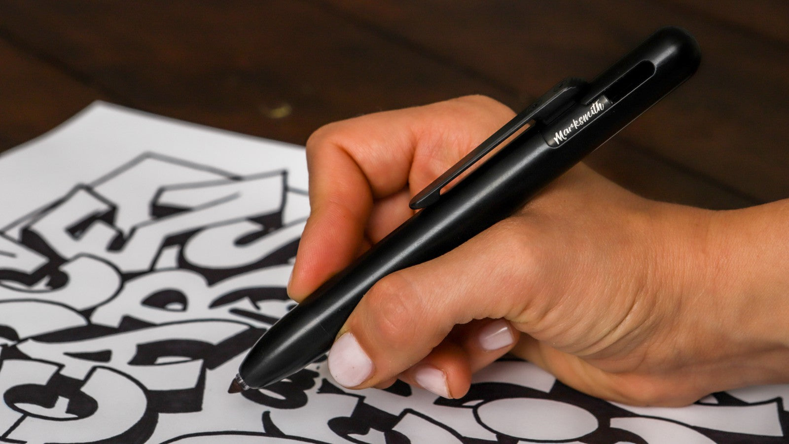 MARKSMITH® TITANIUM Bolt Action Permanent Marker - Soul Built
